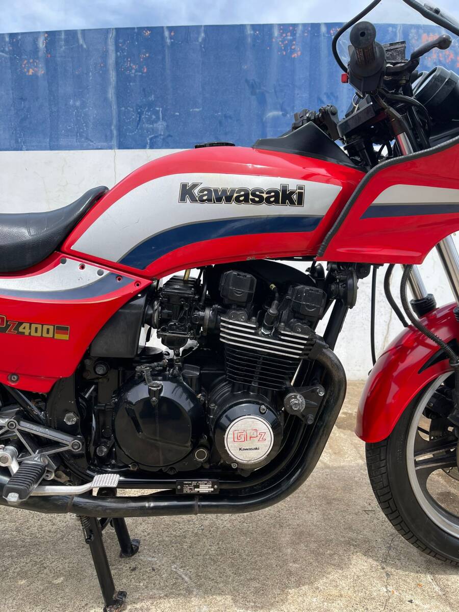 Yahoo!オークション - KAWASAKI カワサキGpz400F旧車絶版車 逆輸入車 ...