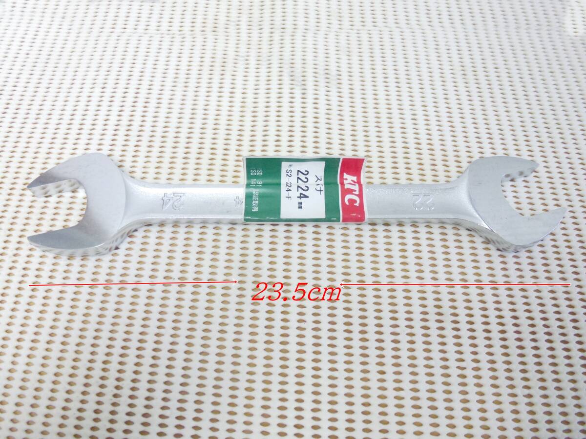 Yahoo!オークション - 未使用 KTC 22×24mm スパナ 中古大型モン...