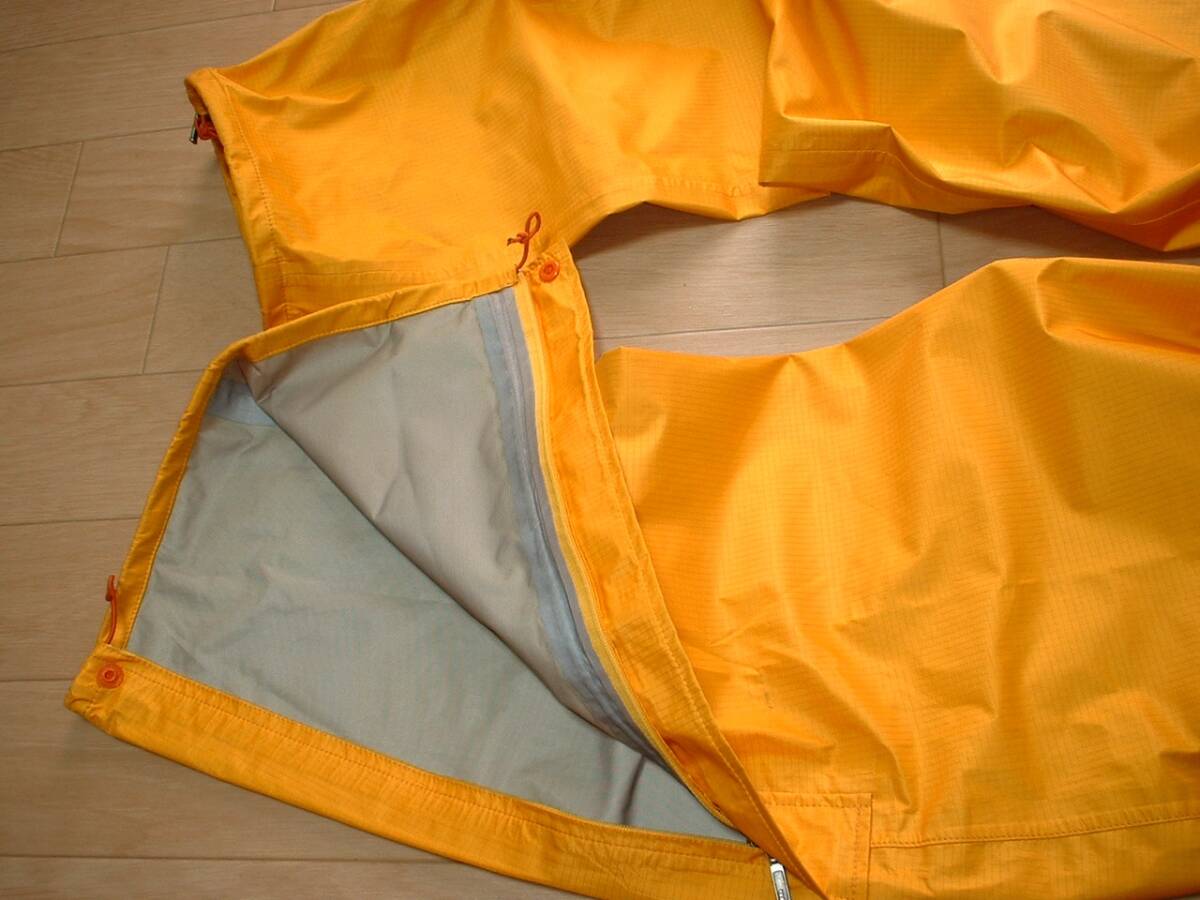 Yahoo!オークション - Whole EarthアウトドアGORE-TEXパンツXL山吹色マ...