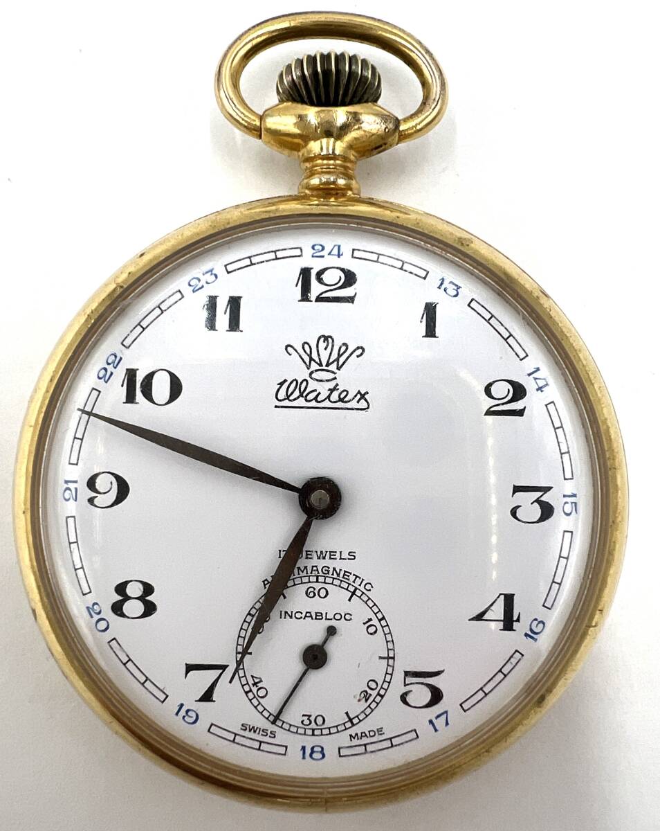 Yahoo!オークション - i2557SK Watex ワテックス 懐中時計 鳳凰 天皇...