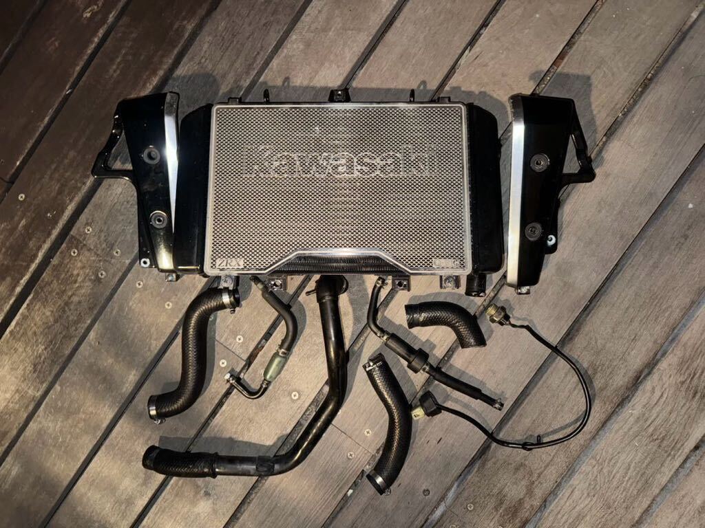 Yahoo!オークション - zrx 1100 1200 純正ラジエター 実動車取り外し ...
