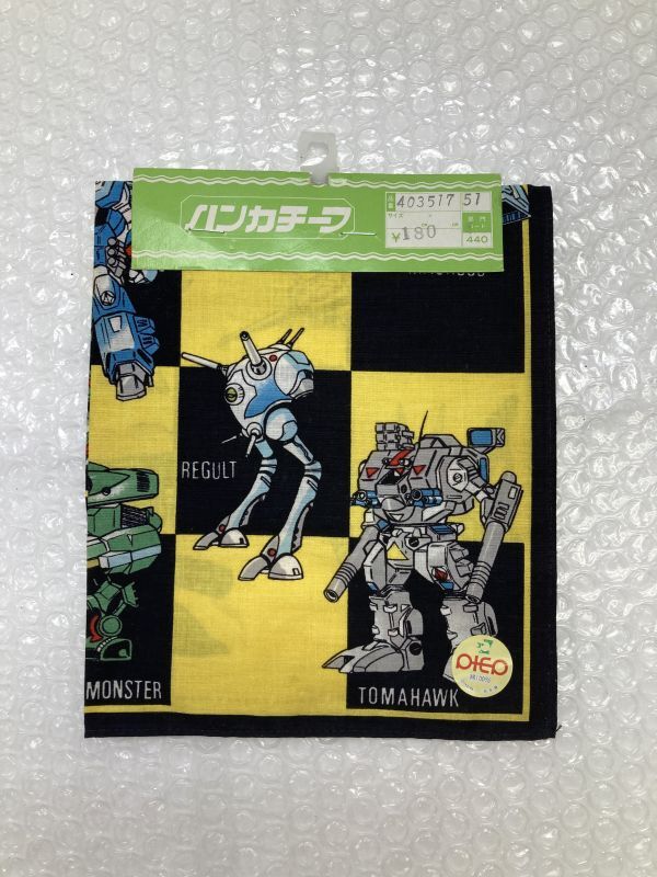 Yahoo!オークション - 51【A006】 未使用 マクロス ハンカチーフ 当時...