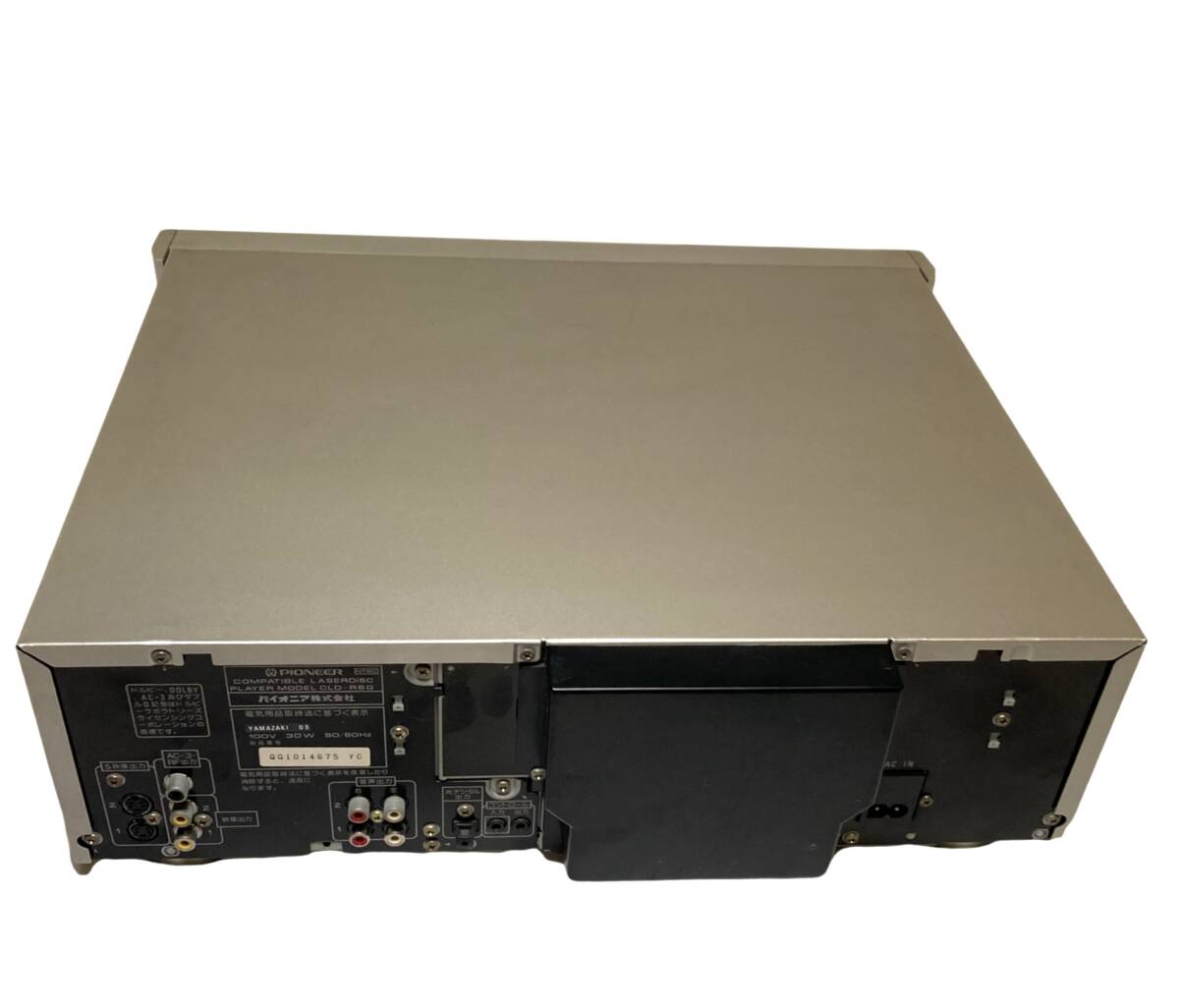 Yahoo!オークション - PIONEER パイオニア LDプレイヤー CLD-R6G 両面...