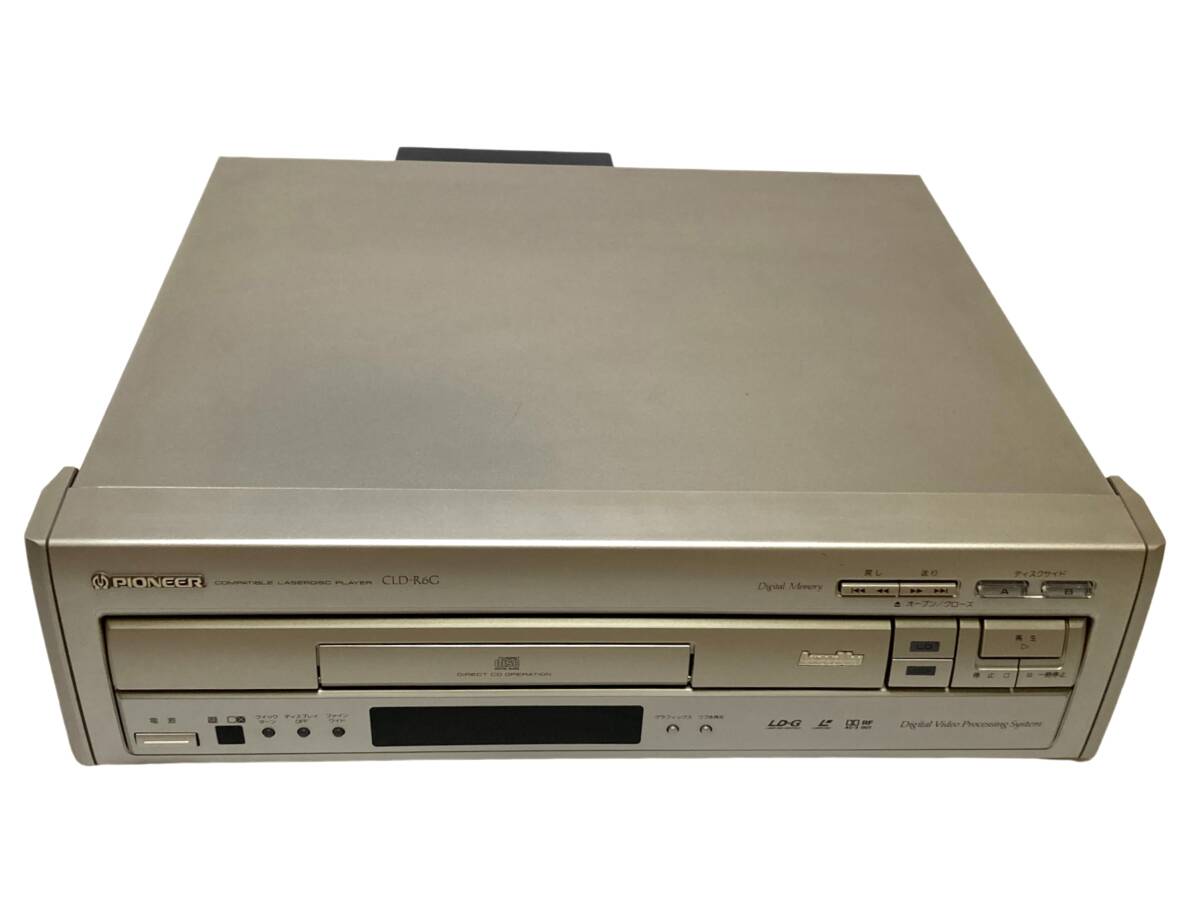 Yahoo!オークション - PIONEER パイオニア LDプレイヤー CLD-R6G 両面...