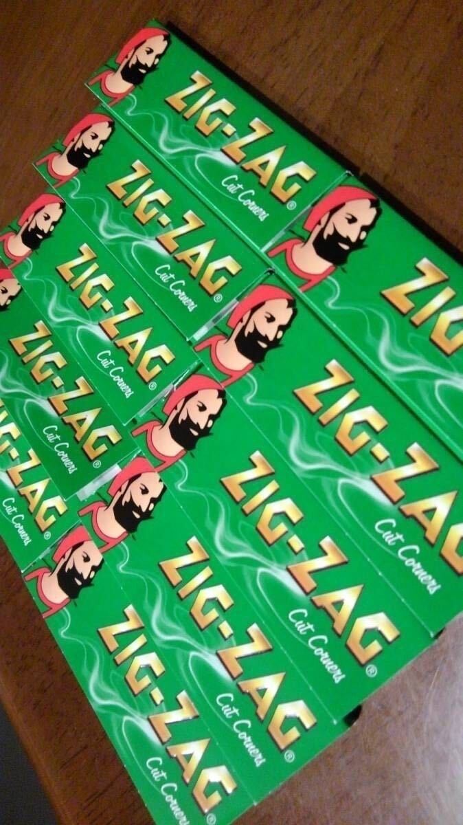 Yahoo!オークション - ジグザグ zigzag 手巻き タバコ ペーパー グリー...