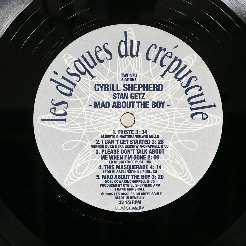 CYBILL SHEPHERD/MAD ABOUT THE BOY/LES DISQUES DU CREPUSCULE TWI470 LP(ジャズ一般)｜売買されたオークション情報、yahoo ...