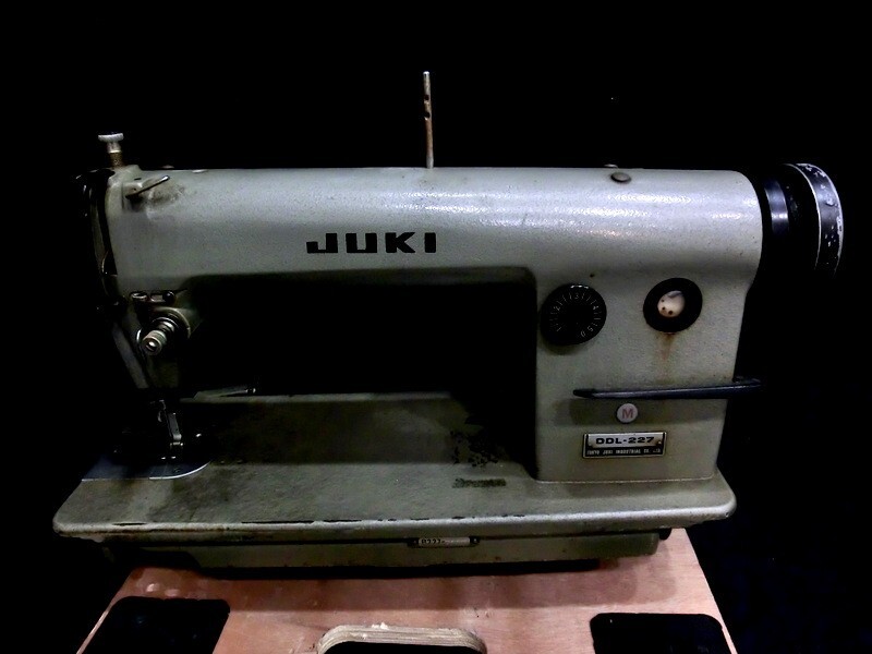 Yahoo!オークション - 1000円スタート ミシン JUKI DDL-227 B227-59657...