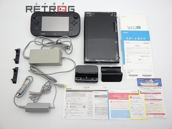 Yahoo!オークション - WiiU本体 プレミアムセット（WUP-S-KAFC/黒） Wi...