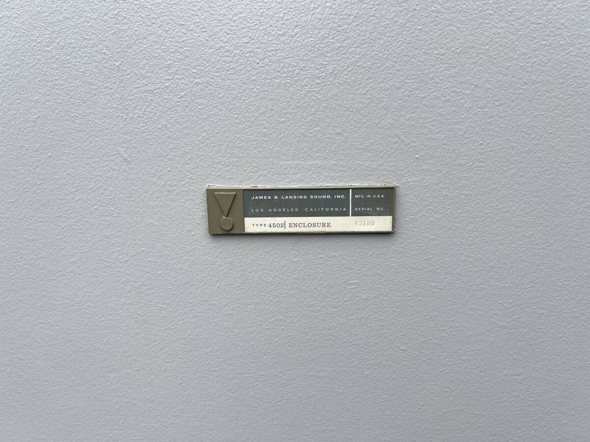 Yahoo!オークション - JBL 4502 動作品 問題無し ペア