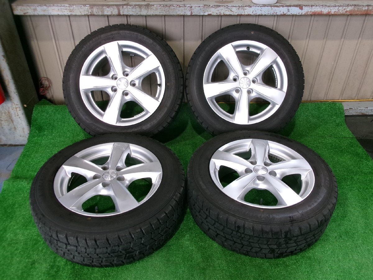 フォルクスワーゲン ポロ AGA 15インチホイール 15X6J+40 5H PCD100 グットイヤー 185/60R15 2021年 Y6.0529(スタッドレスタイヤ)｜売買された ...