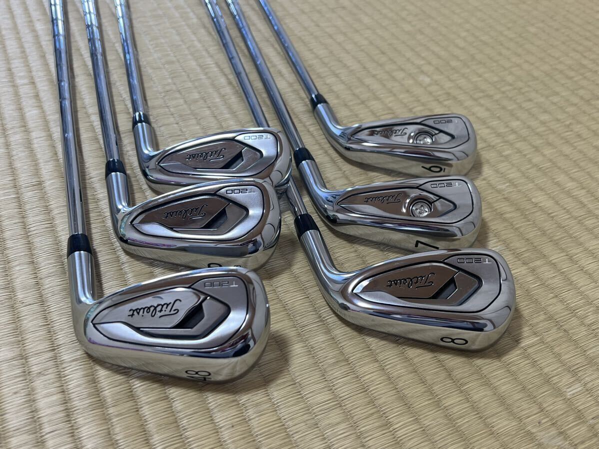 程度良好 Titleist T200 2019 アイアン N.S.PRO 950GH neo スチール Sフレックス 6本セット 6I 7I 8I 9I PW.48(タイトリスト)｜売買された ...