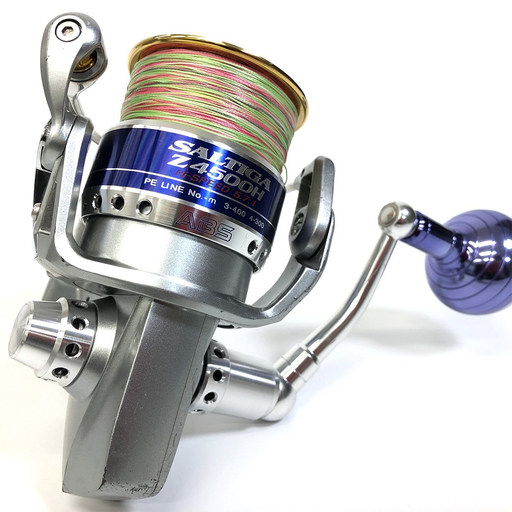 Yahoo!オークション - K ダイワ ソルティガZ 4500H スピニングリール ...