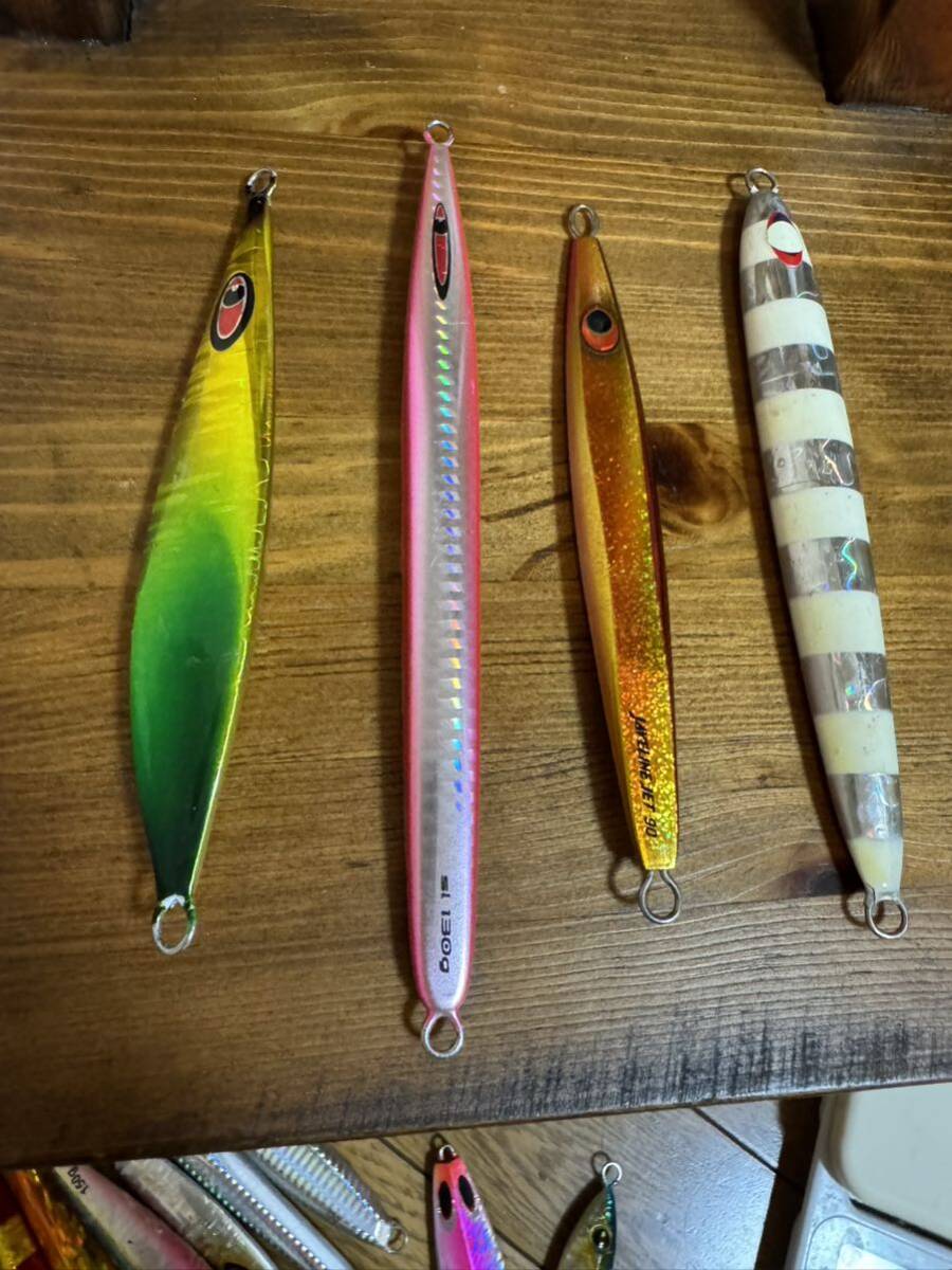 スパイ5 150g シーフロアコントロールSレジェンド130g レクター150g ジャベリンジェット90g ディープライナー スロースキップ(メタルジグ)｜売買されたオークション情報 ...