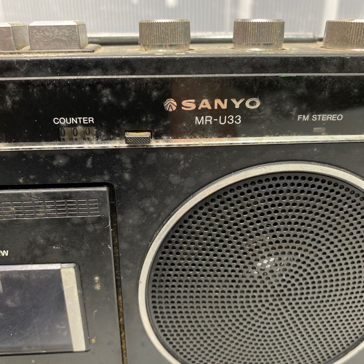 Yahoo!オークション - 【SANYO】ラジカセ MR-U33