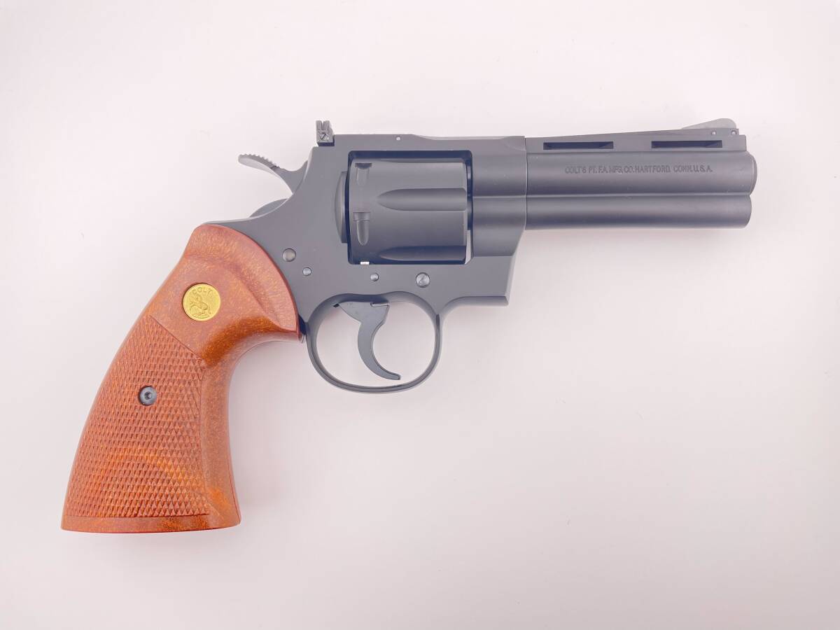 Yahoo!オークション - (おまけ付) コルト パイソン タナカ Rモデル モ...