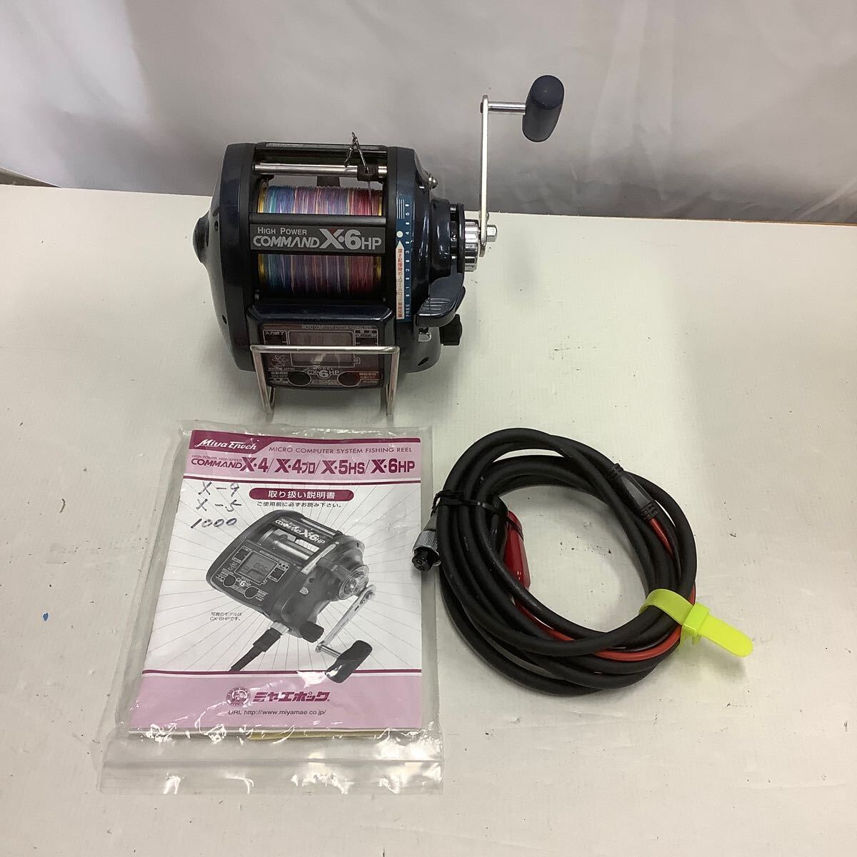 Yahoo!オークション - 73 【傷あり】Miya Epoch コマンドX・6HP リール...