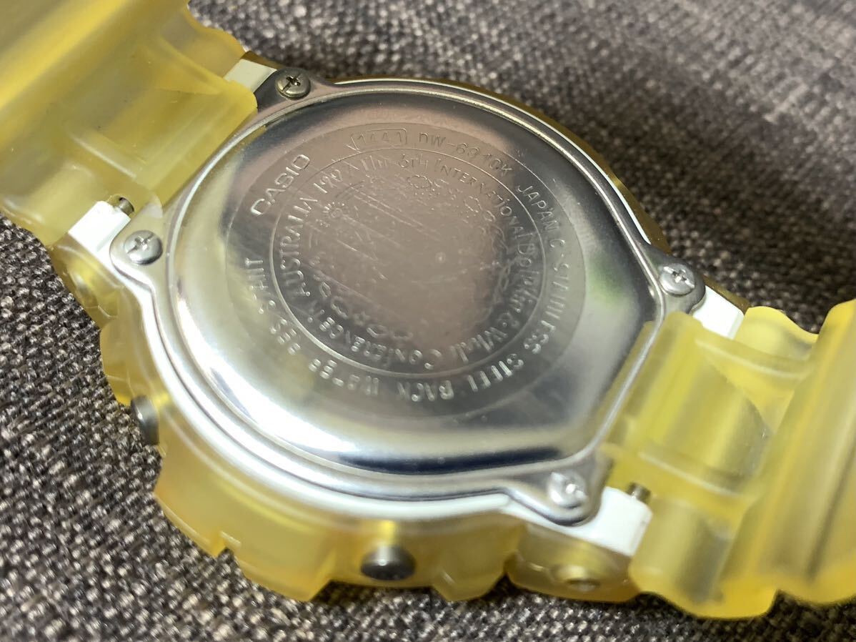 Yahoo オークション Casio カシオ G Shock Gショック Dw 6910k 第6回