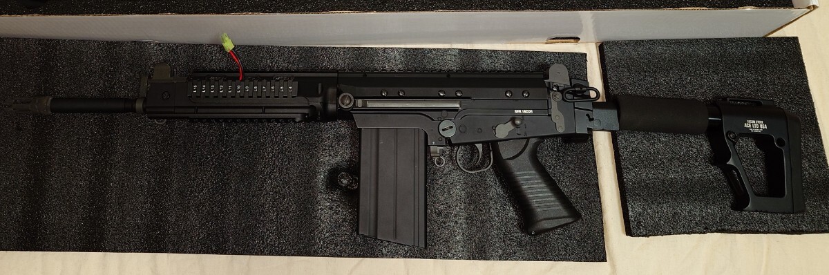 ほぼ未使用 電動ガン Classic Army Sa58 Osw Aeg カスタム Ca 021 ストック折りたたみ可 クラシックアーミー
