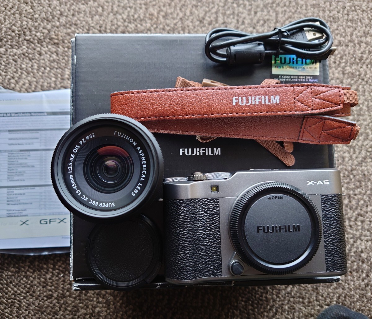 FUJIFILM X-A5 海外カラー X-A5 レンズキット XC15-45mm 富士フイルム(富士フイルム)｜売買されたオークション情報、yahooの商品情報をアーカイブ公開 ...
