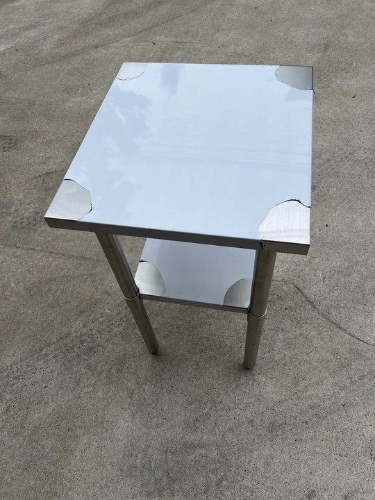 Yahoo!オークション - ステンレス製 業務用 キッチン置き棚 W70×H80×...