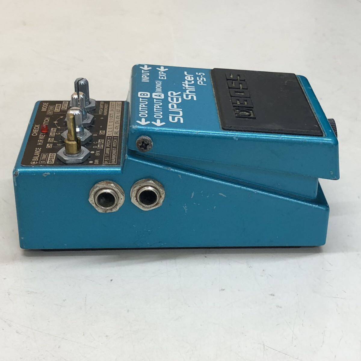 Yahoo!オークション - 113 エフェクター BOSS SUPER Shifter ツマミ欠...