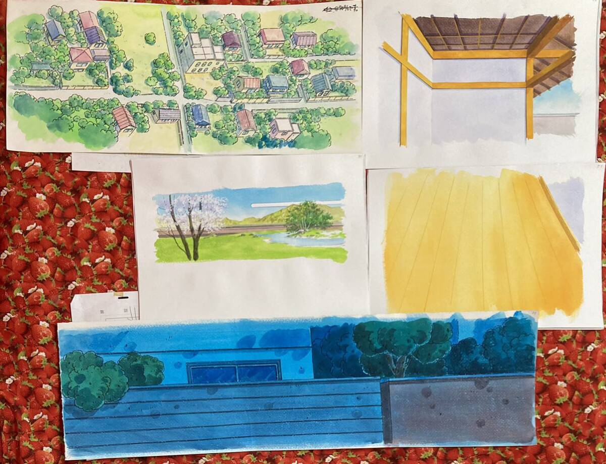 おじゃる丸 6枚セット 背景 直筆 直筆背景画 犬丸りん セル画 NHK 8 コピーレイアウト付き(その他)｜売買されたオークション情報、yahooの商品情報をアーカイブ公開 - オークファン ...