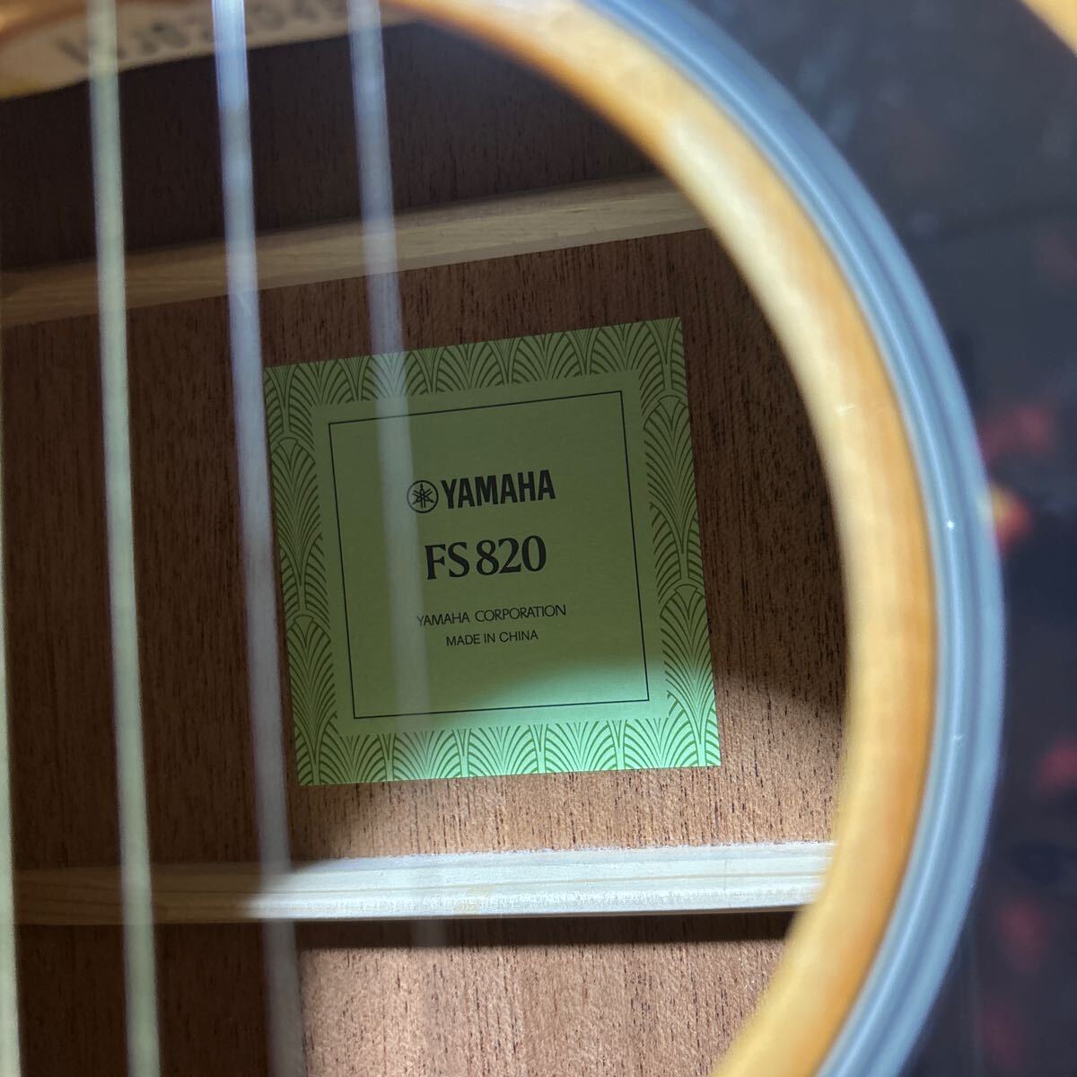 Yahoo!オークション - YAMAHA/ヤマハ アコースティックギター FS820 中...
