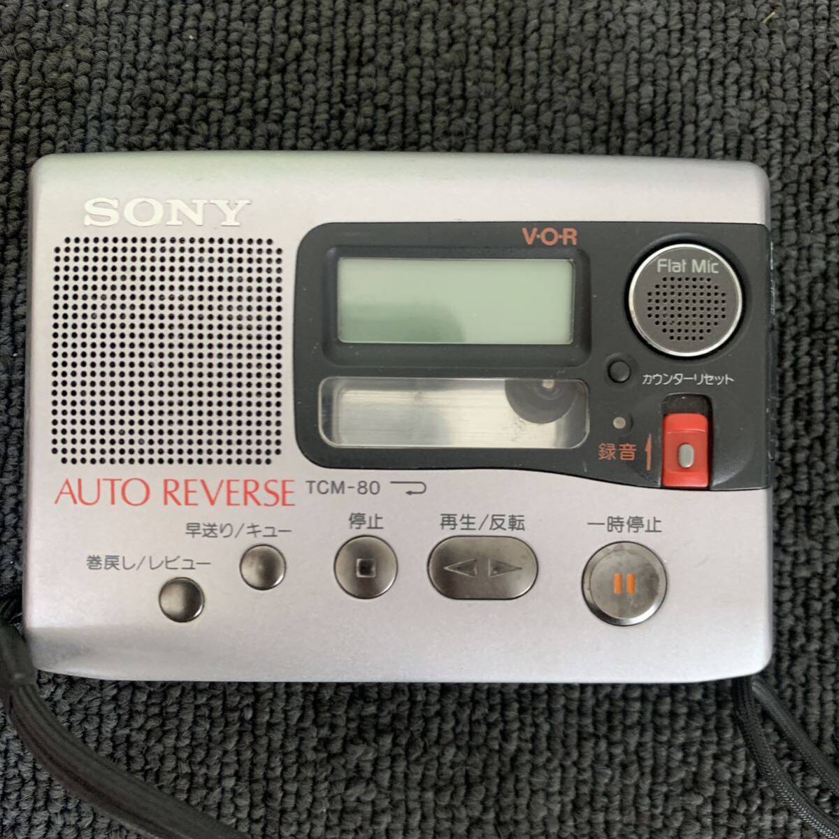 Yahoo!オークション - SONY TCS-90 TCM-80 ソニー カセットコーダー プ...