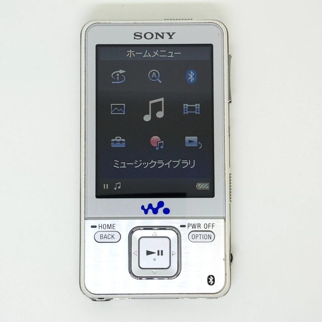 Yahoo!オークション - 動作品 SONY ウォークマン NW-A829 ホワイト 16G...