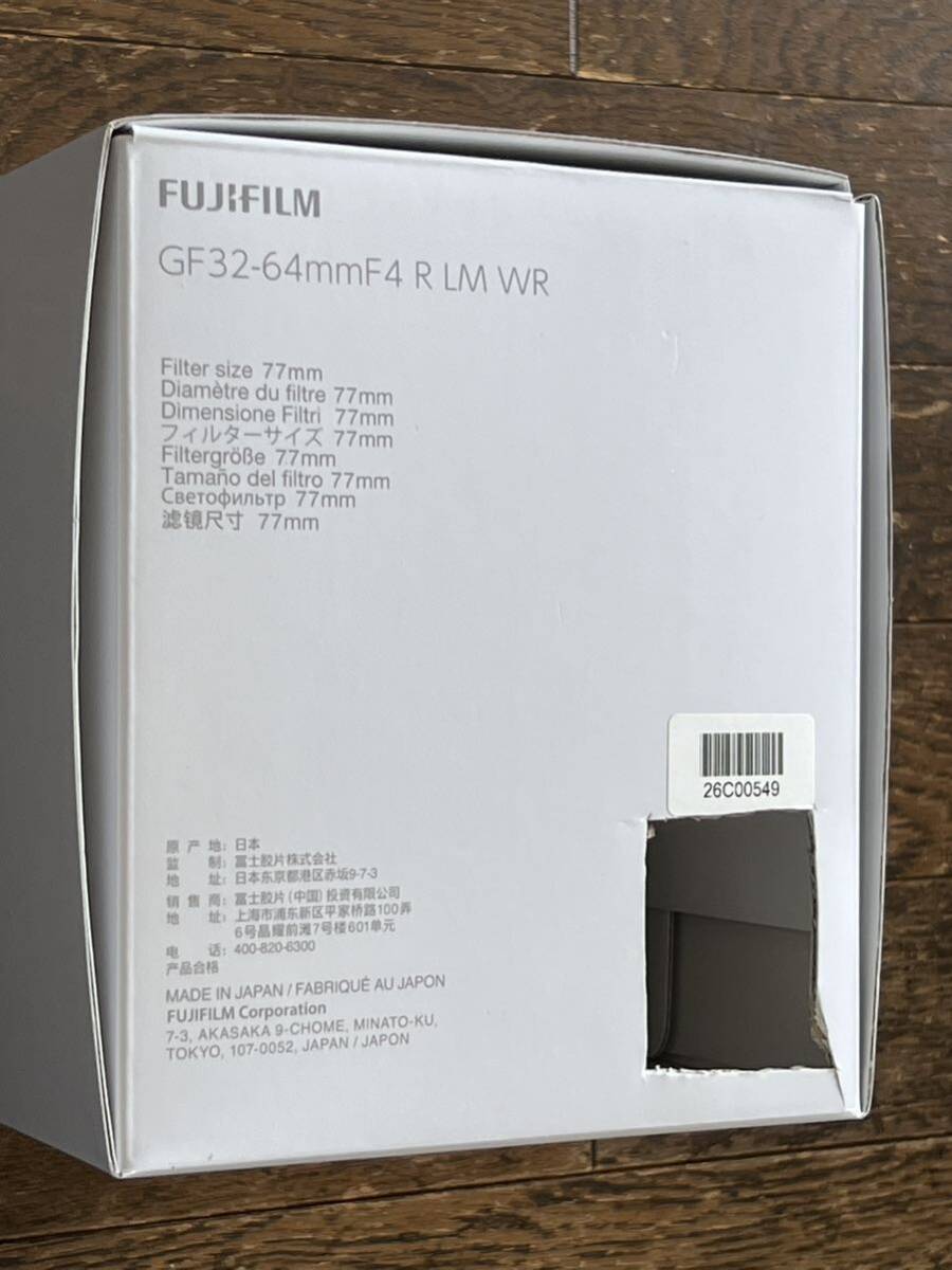 Yahoo!オークション - 完動美品 フジノンレンズ GF32-64mmF4 R LM WR