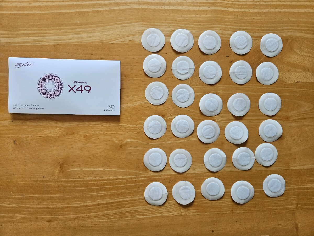 Yahoo!オークション - ライフウェーブ・LIFEWAVE X49(30枚)開封済みバ...