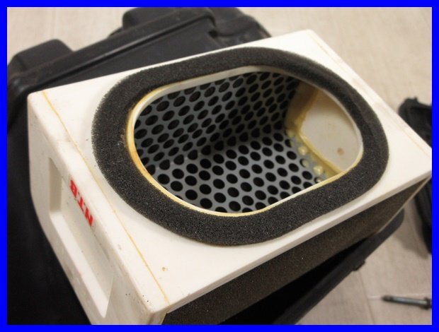 Yahoo!オークション - E374 ゼファー400カイ ZR400C エアクリーナーボ...