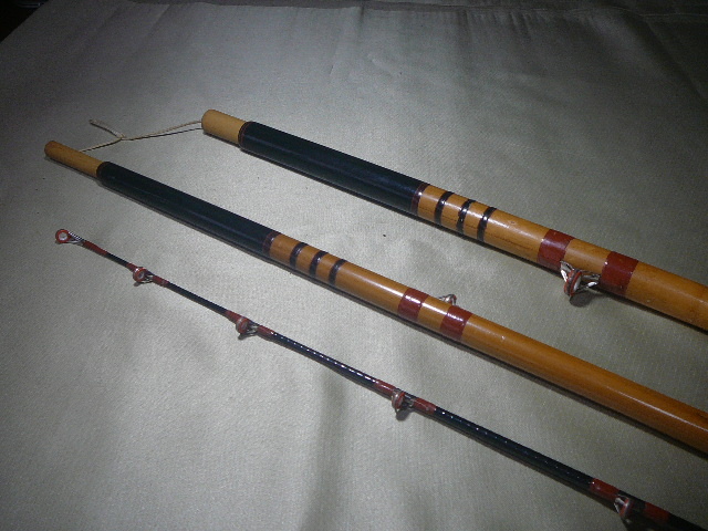 Yahoo!オークション - 竹竿 2 77CM 3本継