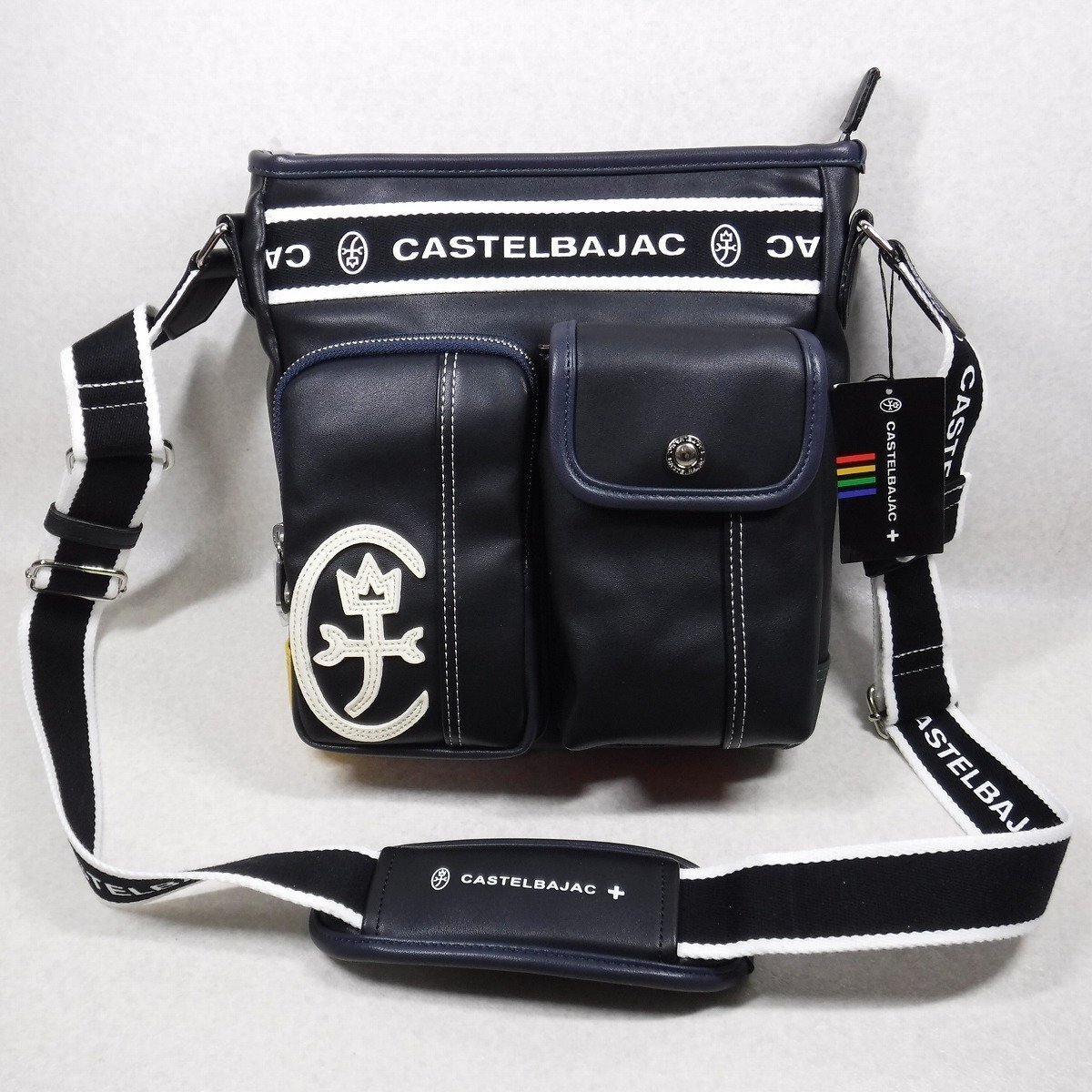 Yahoo!オークション - BB976 カステルバジャック 新品 黒 A4サイズ収納...