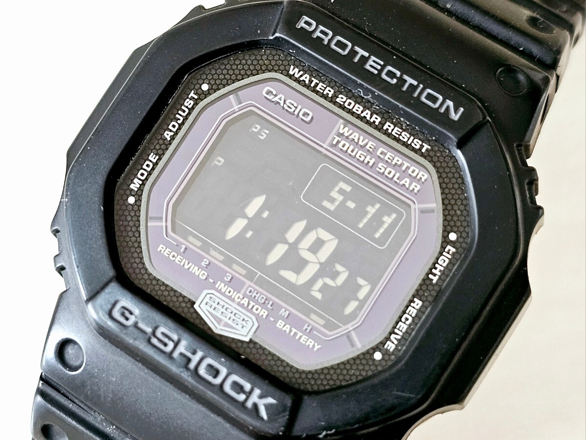 Yahoo!オークション - 1円スタート G-SHOCK TheG 560【GW-5600BJ】BLAC...