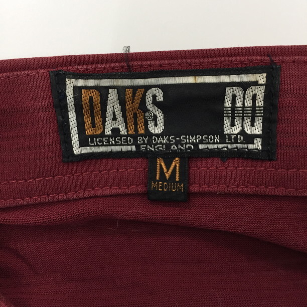 Yahoo!オークション - 2205F-173 メンズ DAKS ダックス パープル ポロ...