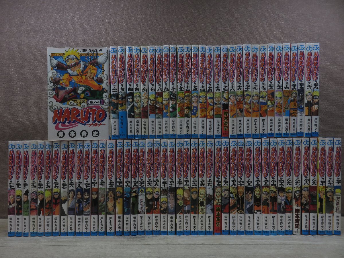 Yahoo オークション 【コミック全巻セット】 Naruto ナルト 1巻~72