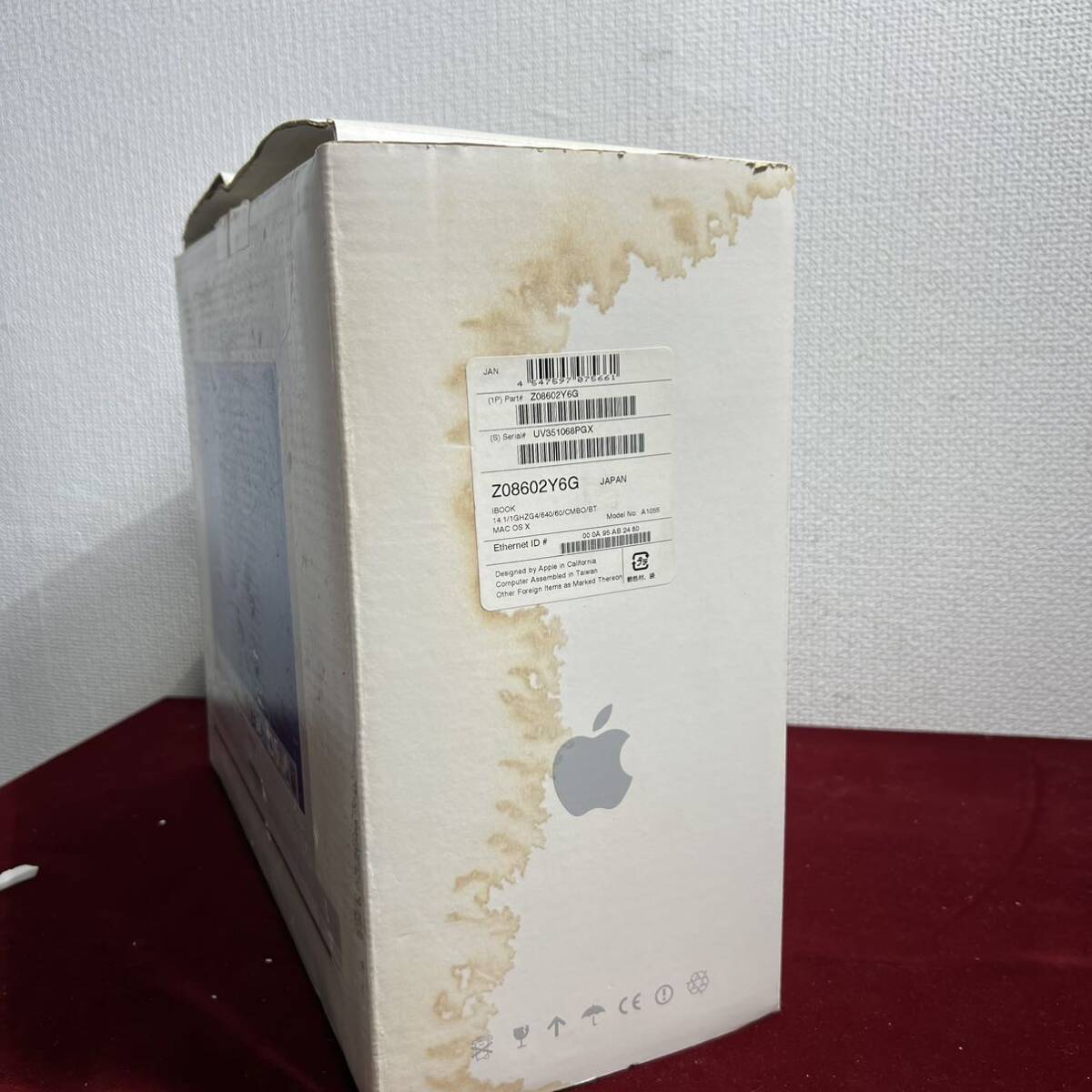 Yahoo!オークション - f78 Mac ibook G4 14インチ M9165J/A1055 ジャン...