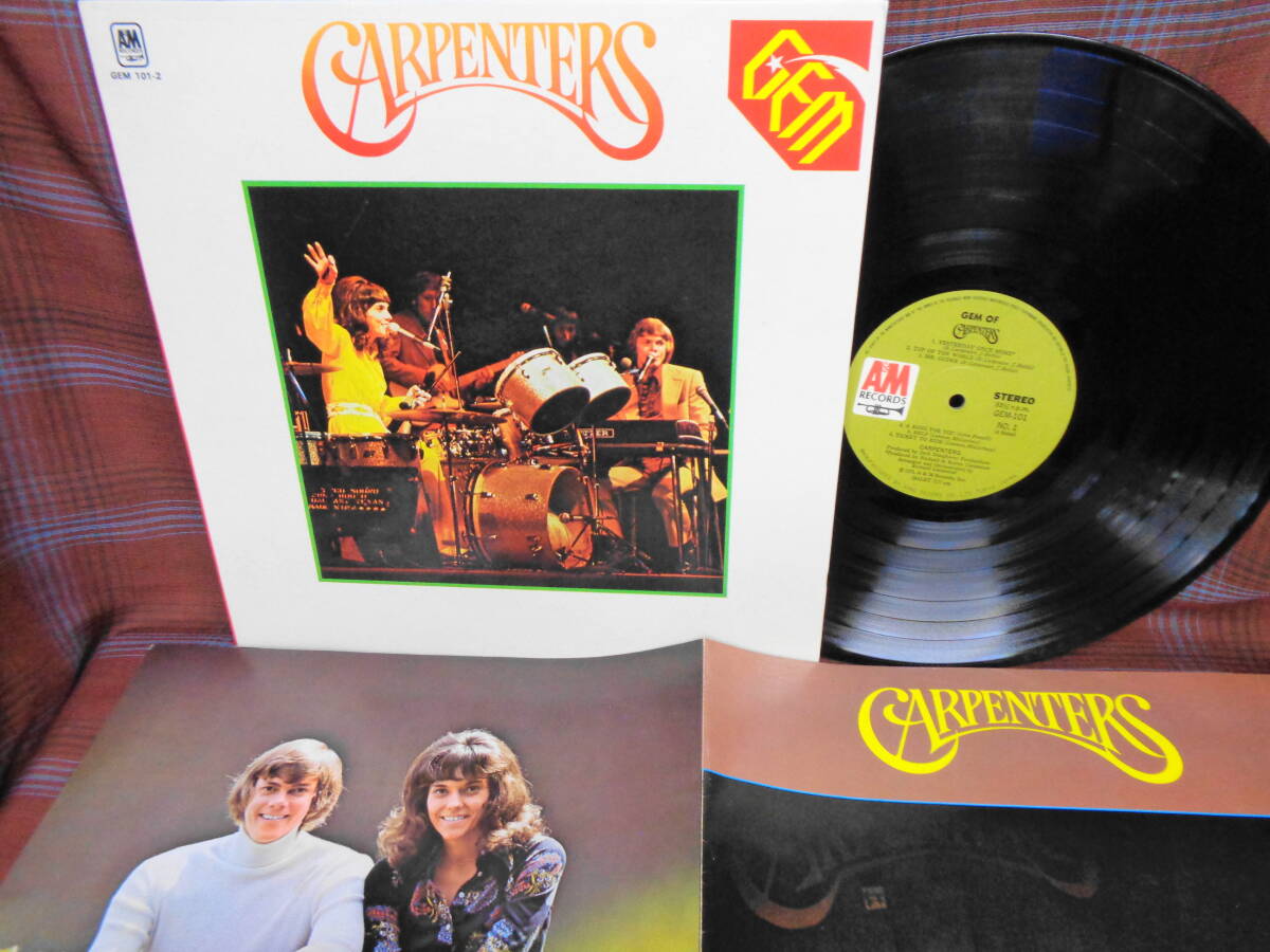 Yahoo!オークション - L#4467 2LP カーペンターズ Gem Of CARPENTERS G...