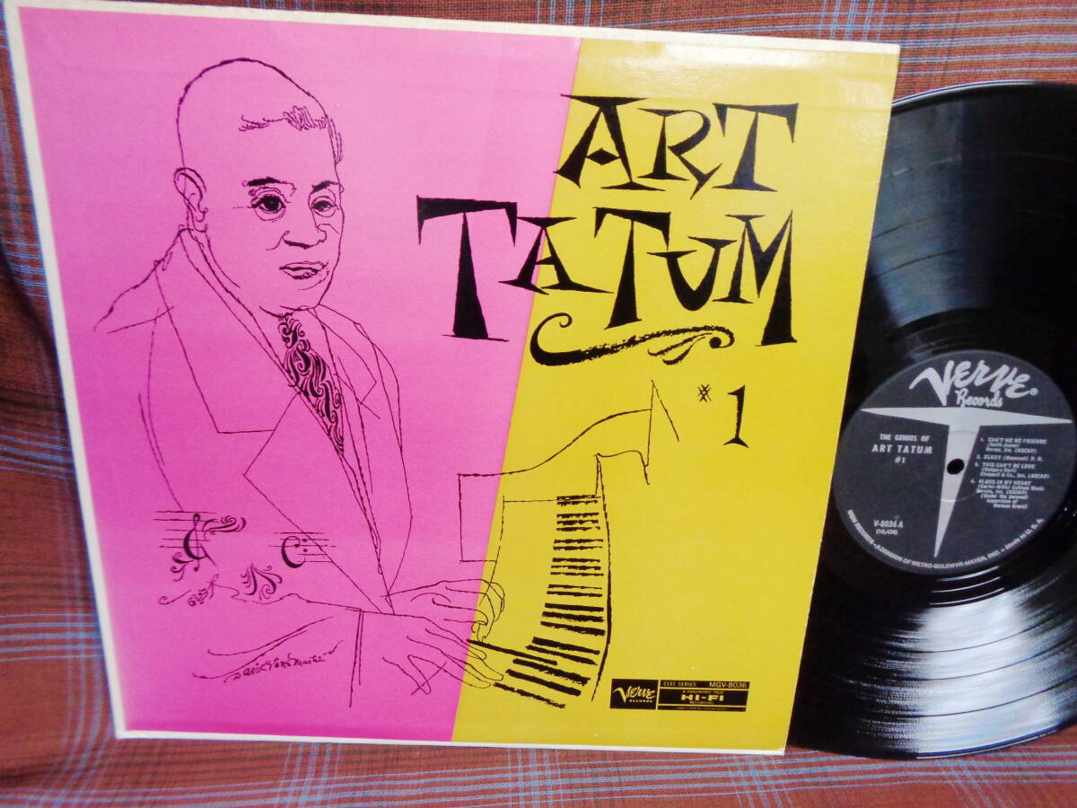 Yahoo!オークション - L#4501 LP アート・テイタム The Genius Of ART ...