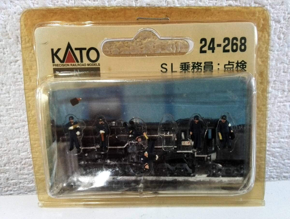 Yahoo!オークション - [難ありジャンク品] KATO SL乗務員 点検