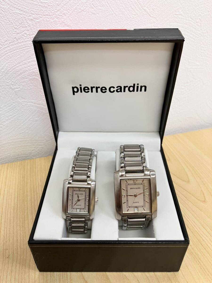 T2704 ピエールカルダン Pierre cardin ペアウォッチ クォーツ 腕時計(ピエール・カルダン)｜売買されたオークション情報、yahooの商品情報をアーカイブ公開 ...