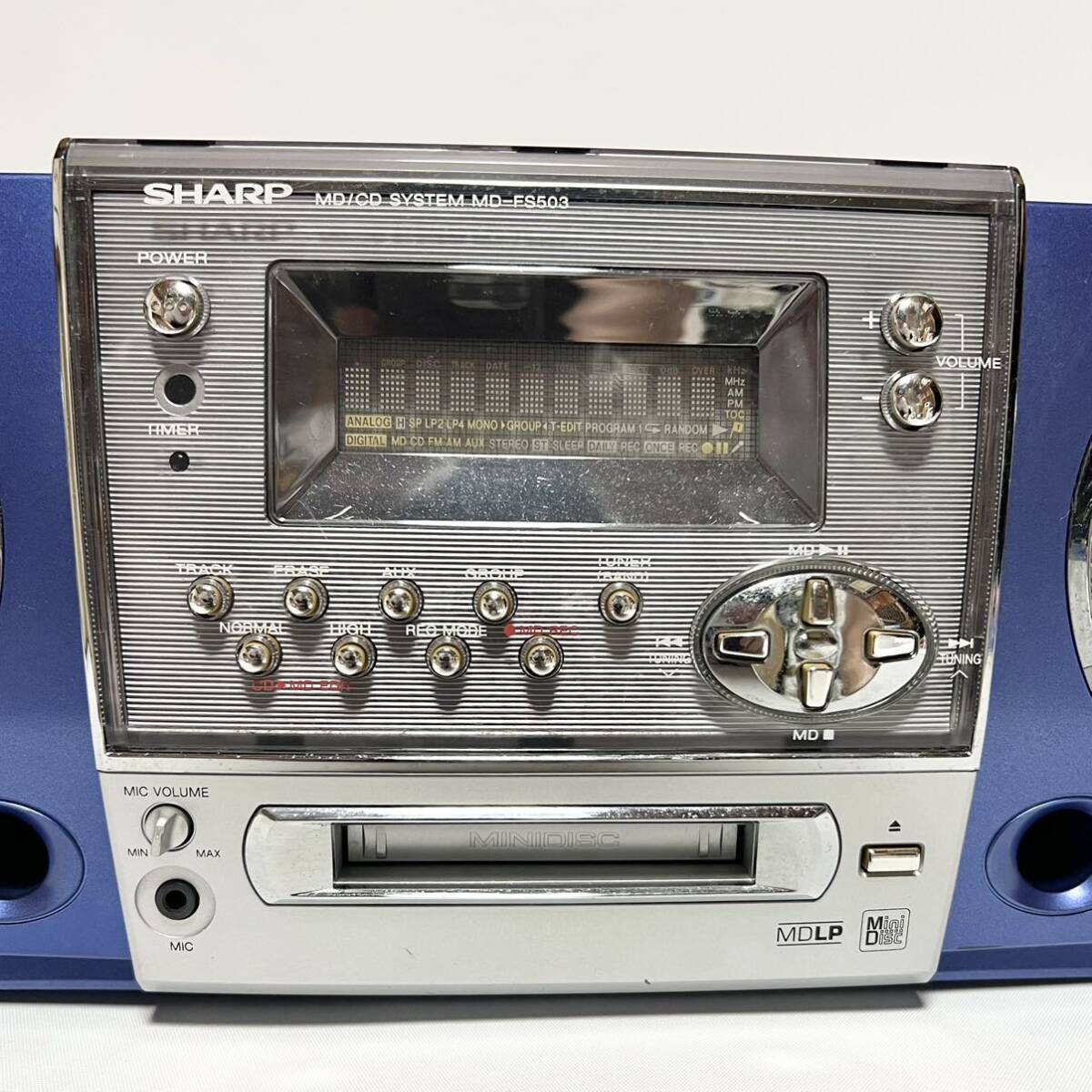 Yahoo!オークション - 【ジャンク】SHARP MD-FS503 ラジカセ CD Yahoo!オークション - 【ジャンク】SHARP MD-FS503 ラジカセ CD