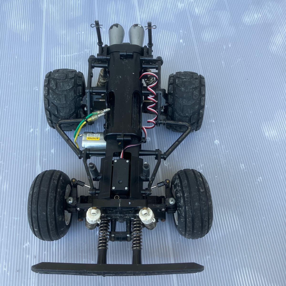 Yahoo!オークション - タミヤ 電動RC WR-02CBシャーシ コミカル グラス...