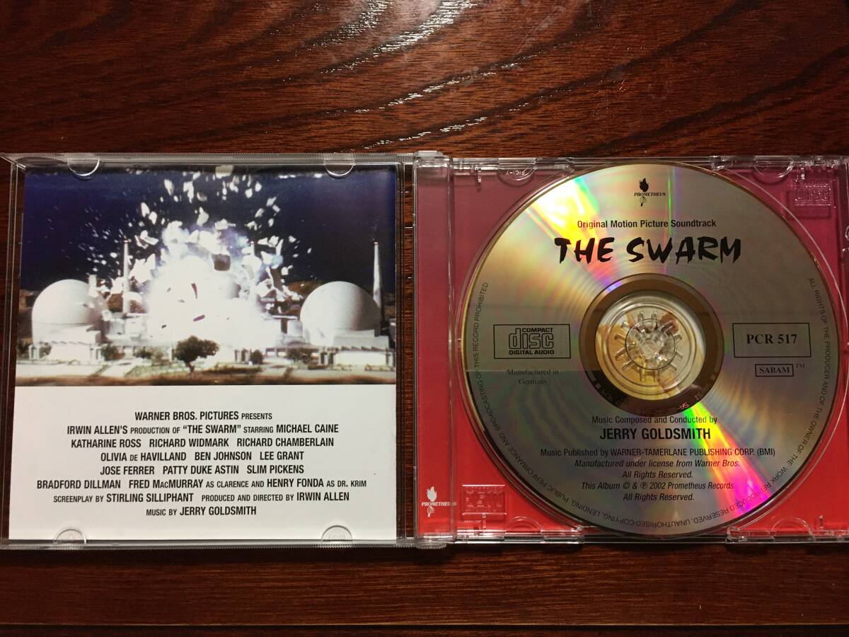 Yahoo!オークション - サントラ輸入盤中古 THE SWARM /Jerry Goldsmit...