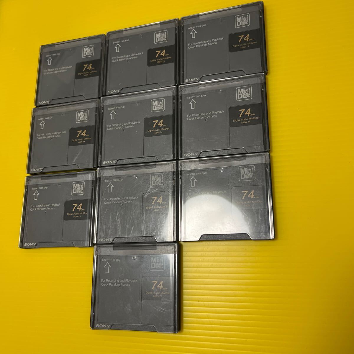 Yahoo!オークション - 中古MD SONY MDW-74 10枚 ソニー