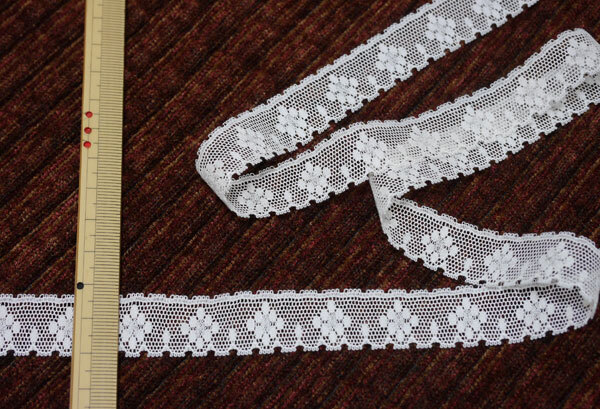 Yahoo!オークション - 英国製のコットンのリバーレース(幅18mm) 1m