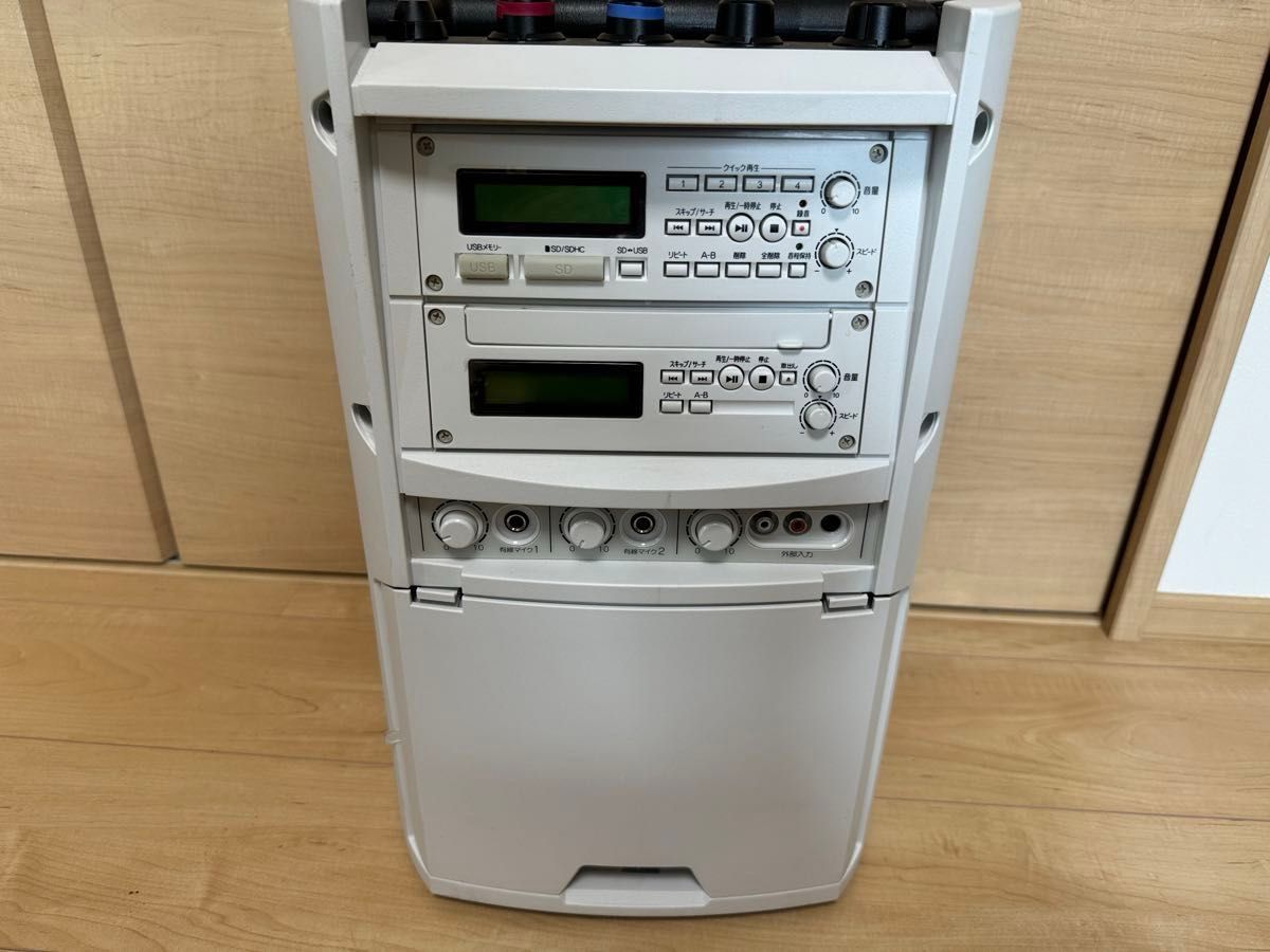 TOA ワイヤレスアンプ WA-2700SC+ワイヤレスマイク(WM-1220)2 TOA ワイヤレスアンプ WA-2700SC+ワイヤレスマイク(WM-1220)2