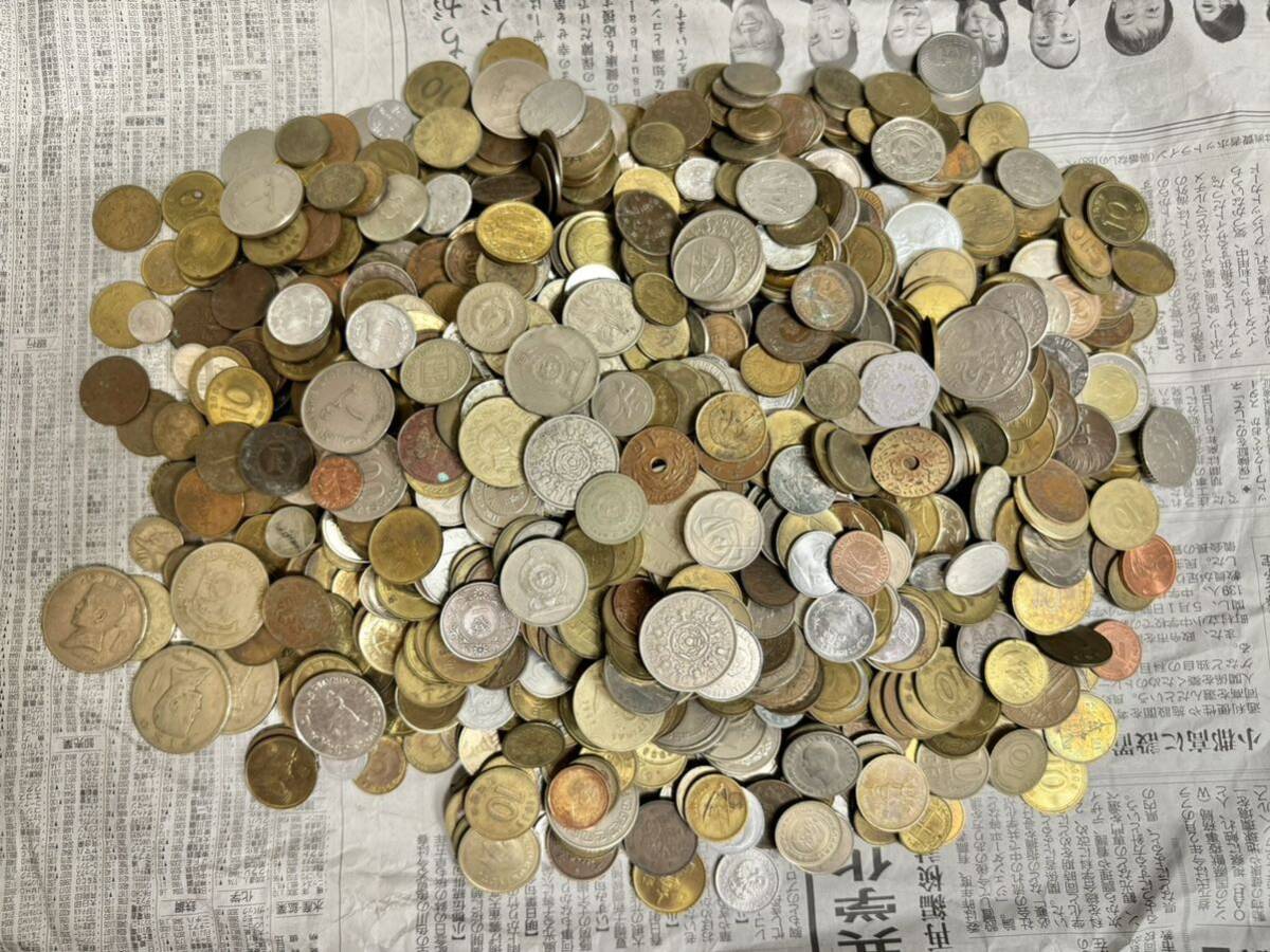 Yahoo!オークション - 外国コイン4 海外コイン 4.84kg まとめて 貨幣お...
