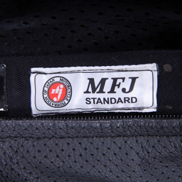 Yahoo!オークション - 返品可 52 MFJ公認 美品 レザーレーシングスーツ...